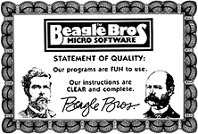 Beagle Bros Online Museum: Products